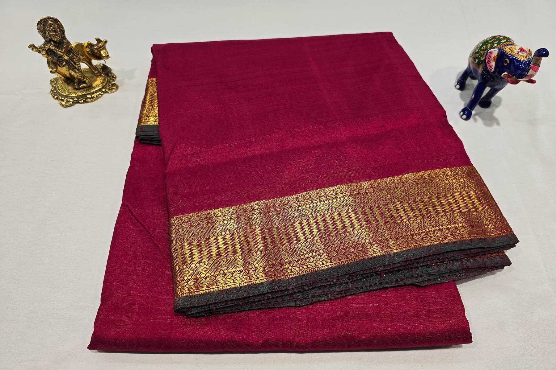 Nine yards silk sarees – Shreenivas Silks